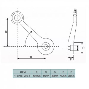 CKS Glass Hardware | CKS-F200-1 Spider Fitting Malaysia Distributor
