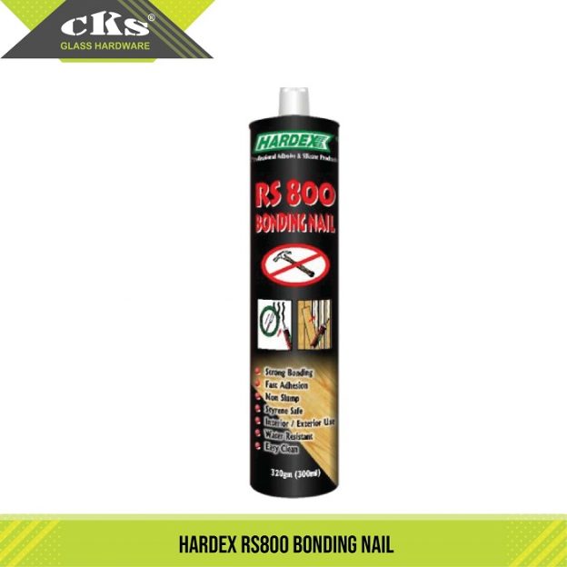 CKS Glass Hardware | HARDEX RS800 BONDING NAIL